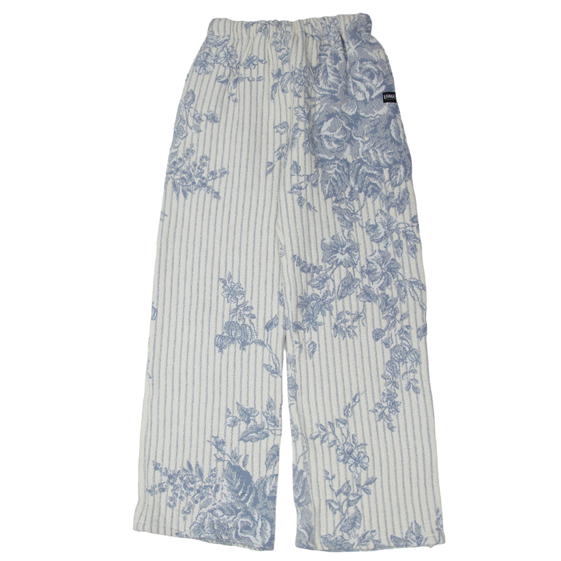 Efaar Tapestry Light Blue Floral Pants